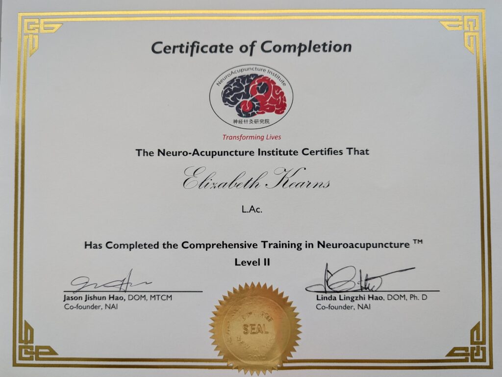 Neuro-Acupuncture - Beth Kearns Acupuncture